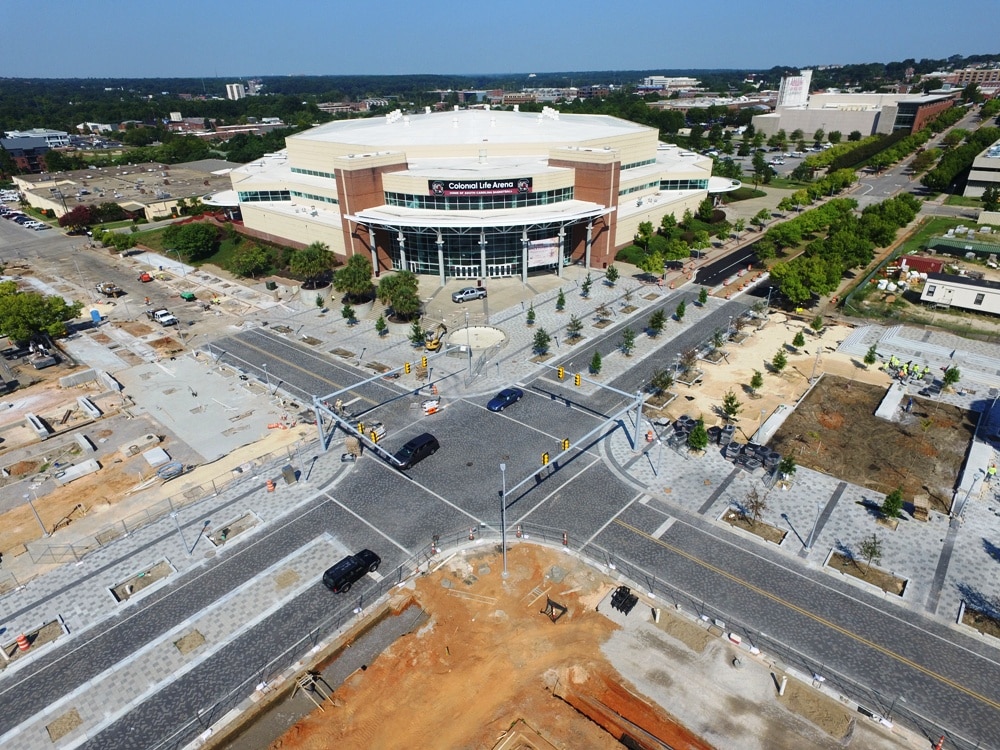 Foundation Square / Greene Street Lighting / Pulaski Street ...